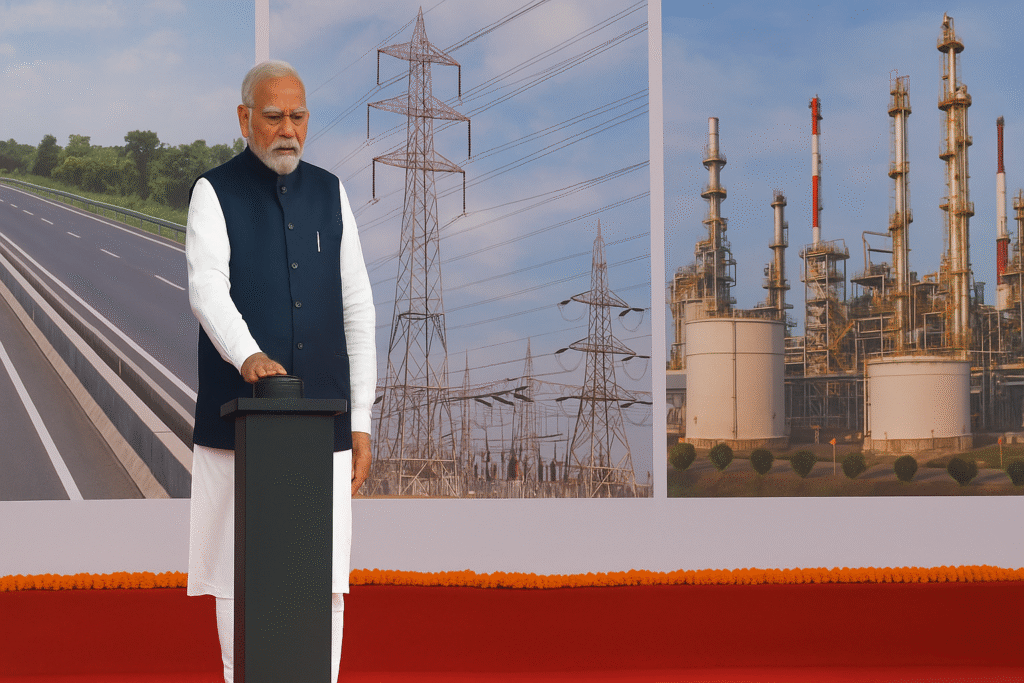 PM Modi Unveils ₹14,260-Crore Development Projects in Chhatt